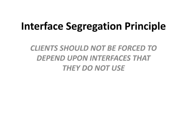 SOLID Software Principles with C# | PPTX