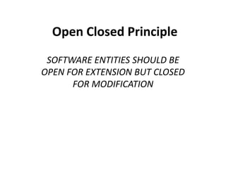 SOLID Software Principles with C# | PPTX