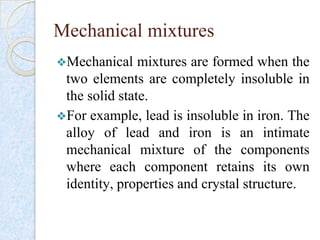 Solid solution alloys | PPT