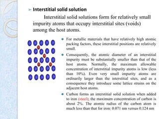 Solid solution alloys | PPT