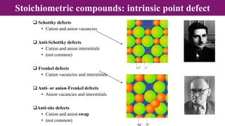 Solid solution and non stoichiometry | PPTX