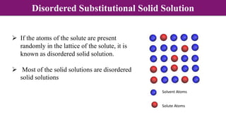 Solid solution and non stoichiometry | PPTX