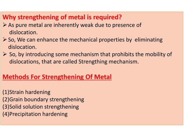 Solid Solution Strengthening Pptx