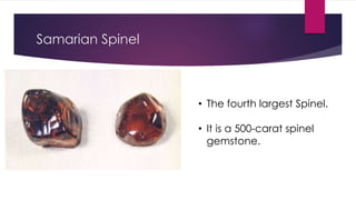 SPINELS,INVERSE SPINELS AND PEROVSKITES | PPTX