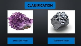 Solid state and types of solids | PPT