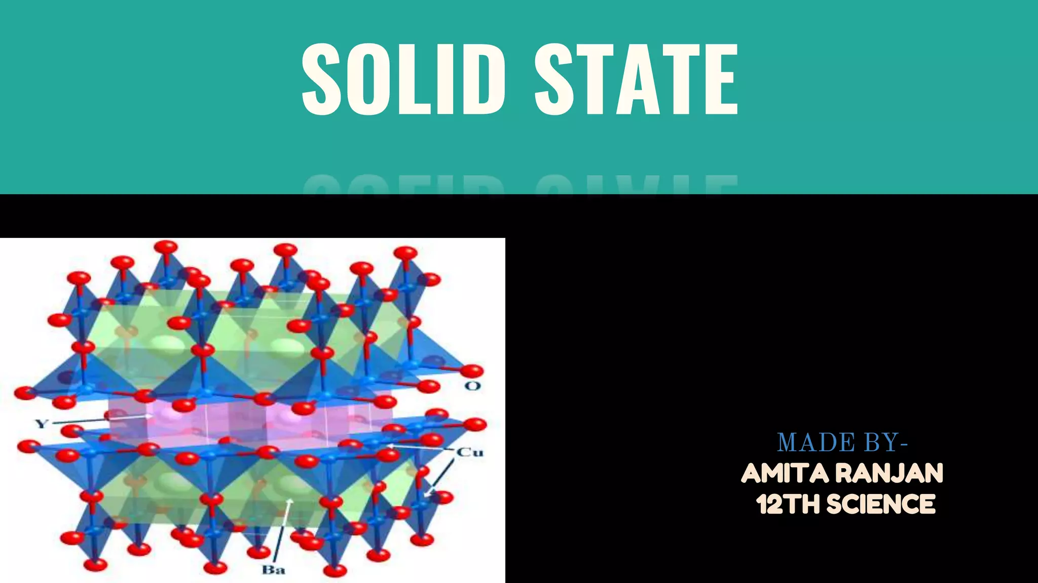 Solid state | PPTX