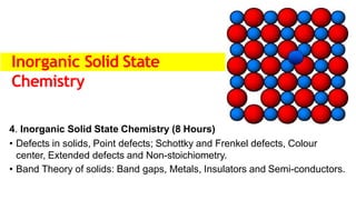 Solid State Chemistry Defects
