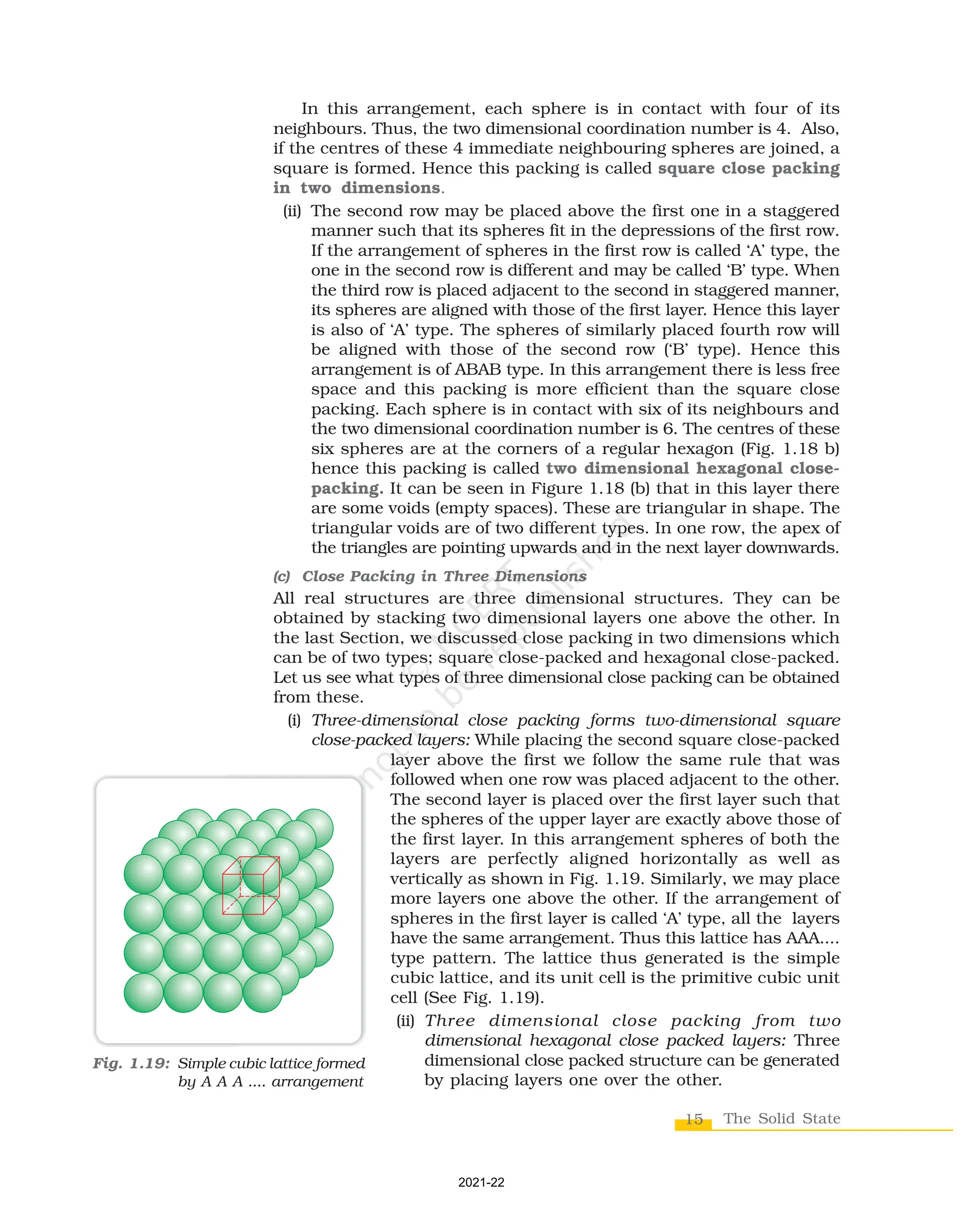 solid state ncert class 11 text book pdf | PDF