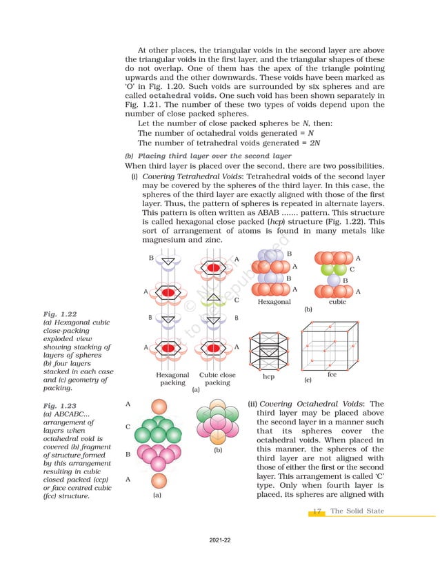 solid state ncert class 11 text book pdf | PDF