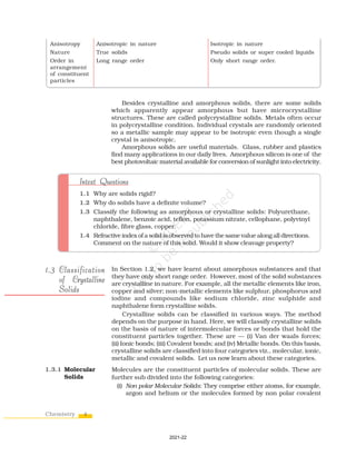 solid state ncert class 11 text book pdf | PDF
