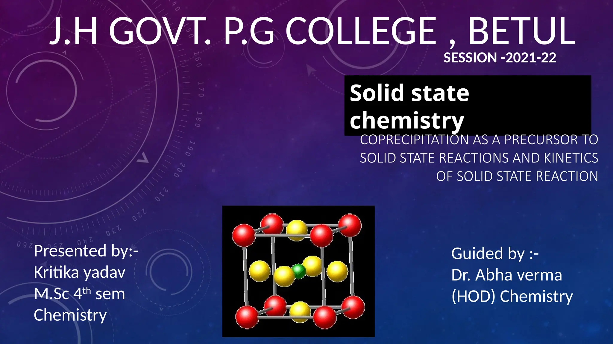 Solid Statepptxcoprecipitation As A Precursor To Solid State Reaction And Kinetic Of Solid