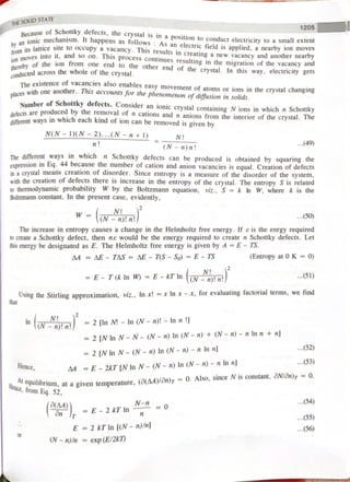Solid state notes for Excel in chemistry exam | PDF