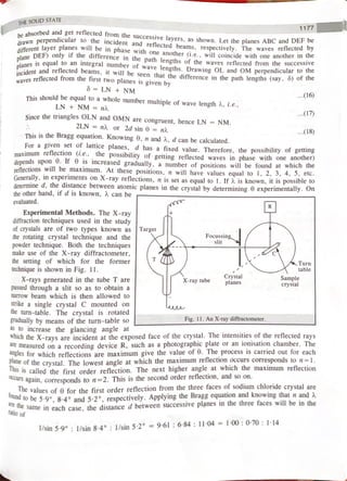 Solid state notes for Excel in chemistry exam | PDF