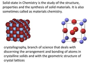 Solid Science Definition
