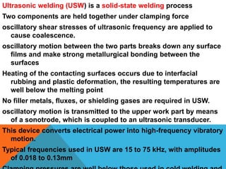 Solid state welding processes | PPTX
