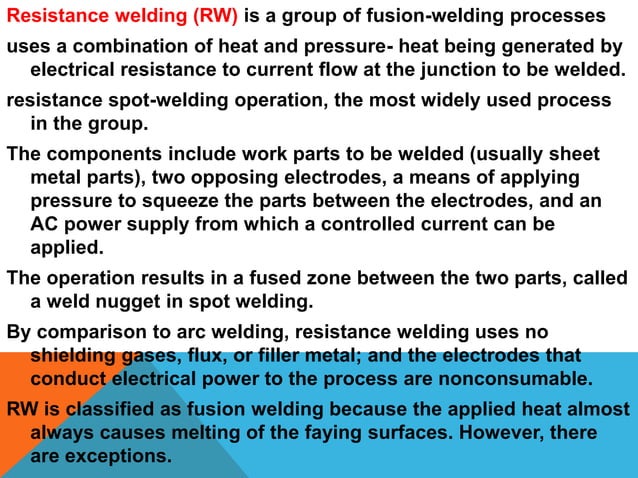 Solid state welding processes | PPTX