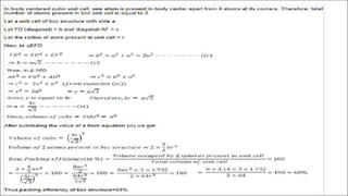 solid state 4.pptx | Chemistry | Science