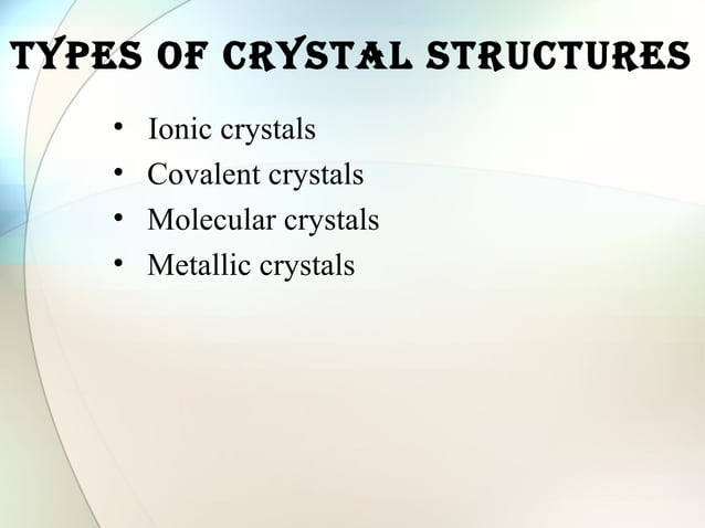 Solid state chemistry | PPT | Chemistry | Science