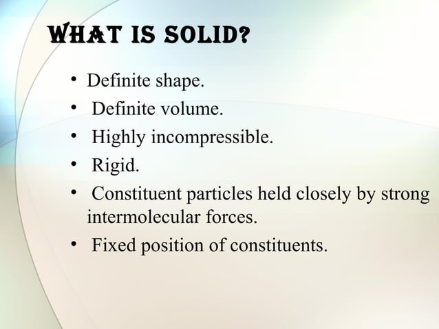 Solid state chemistry | PPT | Chemistry | Science
