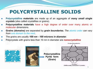 Solid state chemistry | PPTX