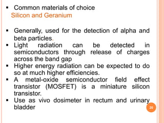 Solid state detector mamita | PPTX