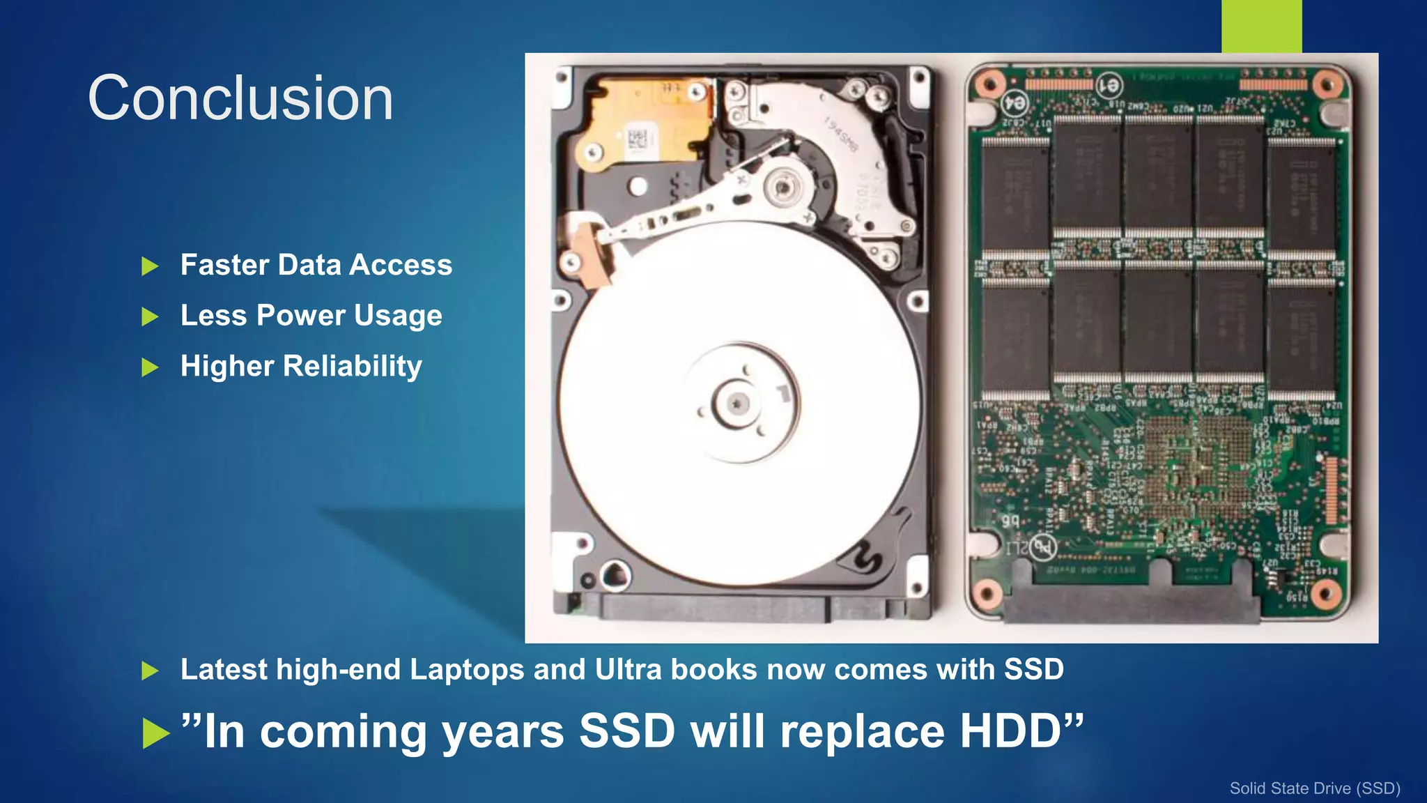 Solid state drive (ssd) | PPTX