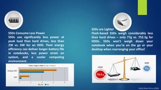 Solid state drive (ssd) | PPTX