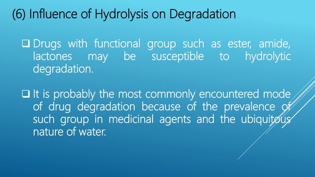 Solid state drug stability | PPTX | Pharmaceutical Industry | Industries