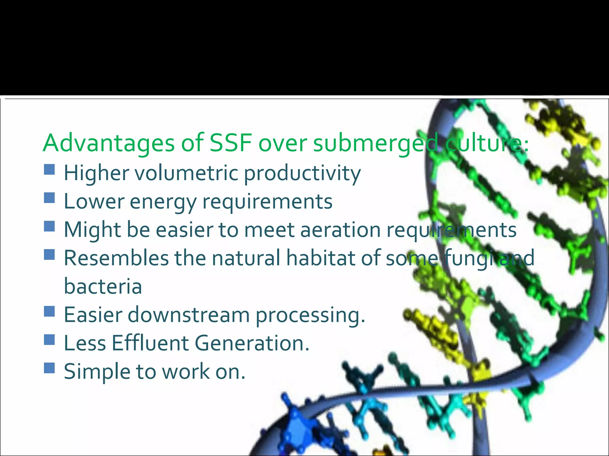 Solid state fermentation - Brief introduction | PPT