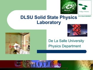 Solid State Lab | PPT
