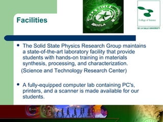 Solid State Lab | PPT