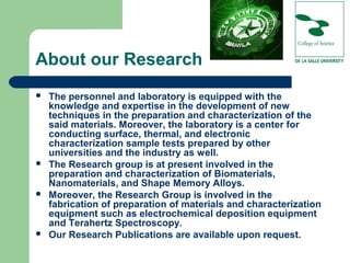 Solid State Lab | PPT