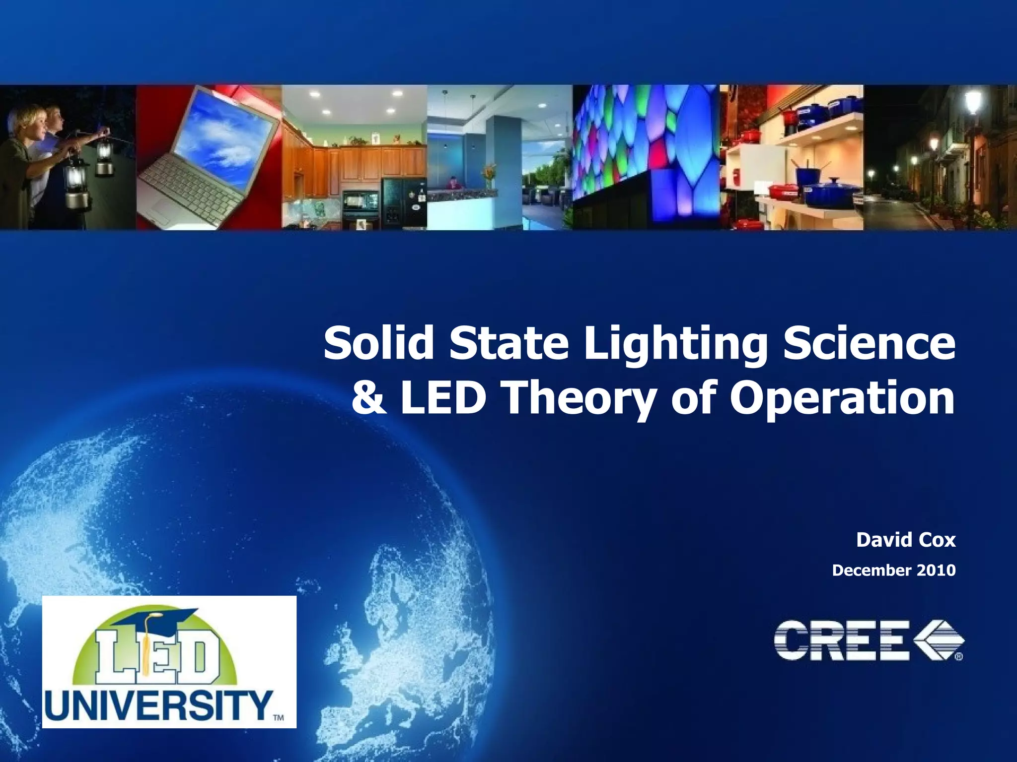 Solid state lighting science and led theory of operation december 2010 ...