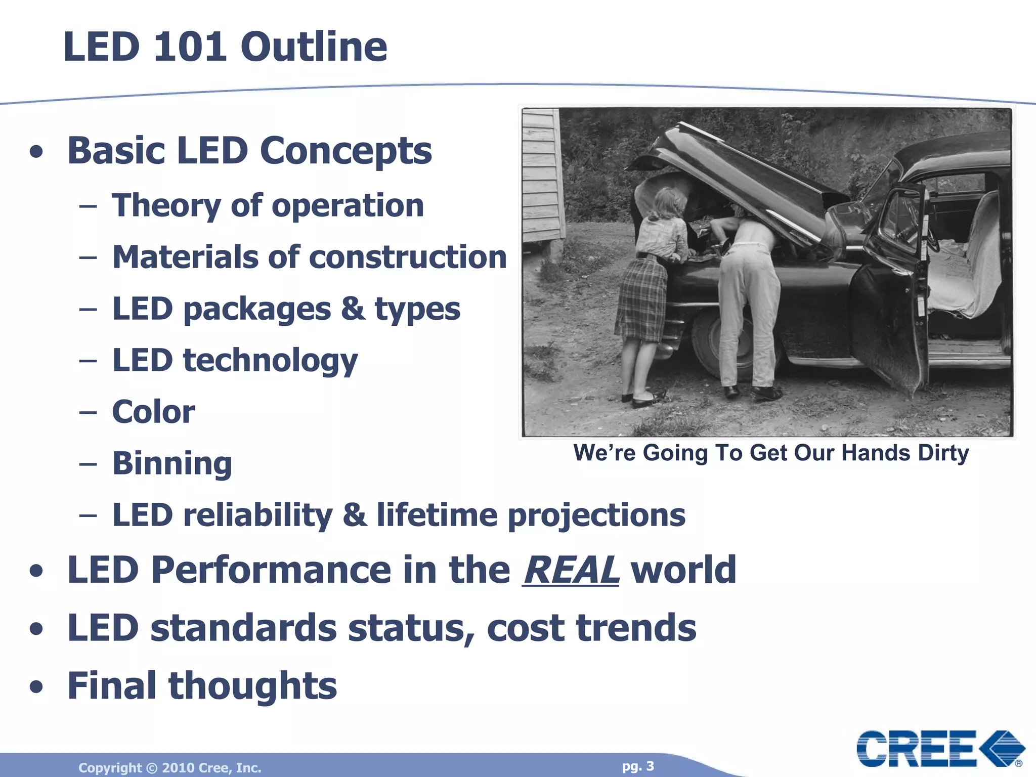 Solid state lighting science and led theory of operation december 2010 ...