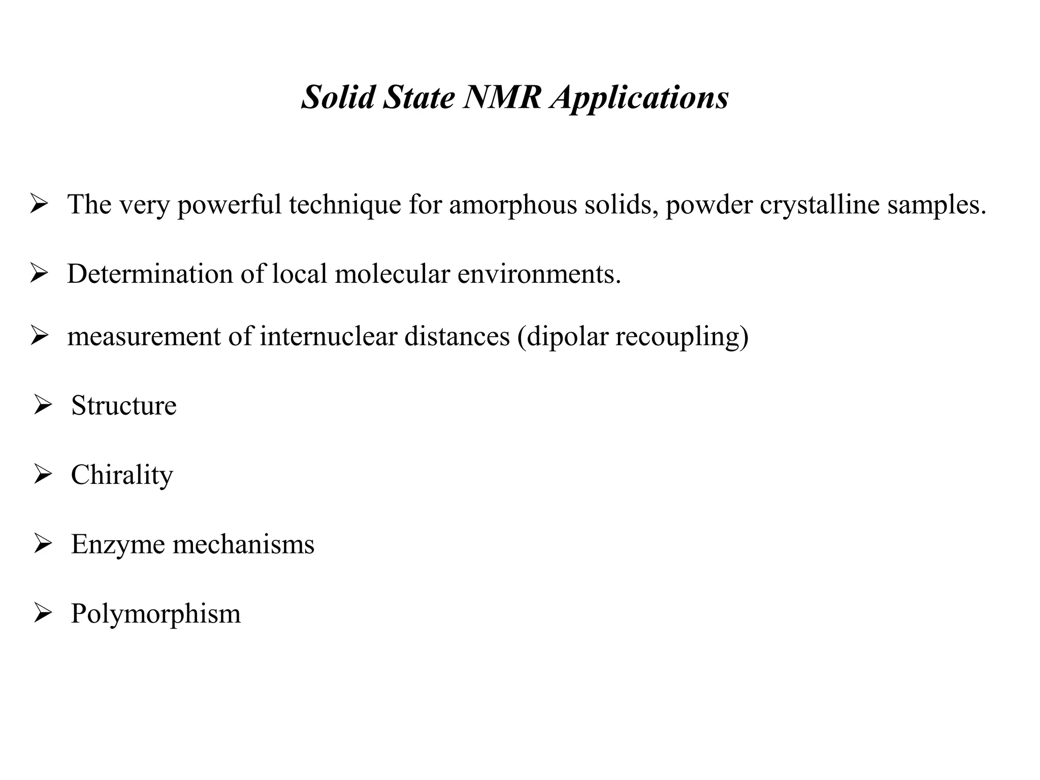 Solid State NMR | PPTX