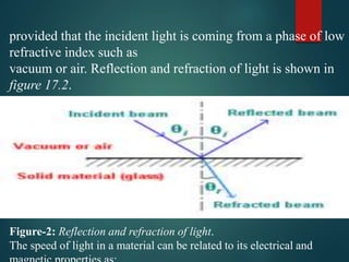 OPTICAL PROPERTIES OF METALS AND NON METALS | PPTX
