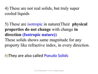 Solid state part 1 | Chemistry Class 12 | By Mrs. Shubhada Walawalkar | PPT
