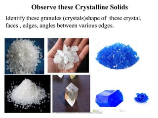 Solid state part 1 | Chemistry Class 12 | By Mrs. Shubhada Walawalkar | PPT