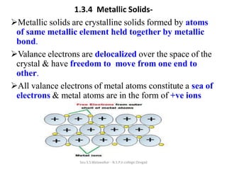 Solid state part 2 | Chemistry Class 12 | By Mrs. Shubhada Walawalkar | PDF
