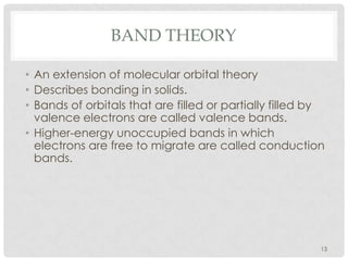 Solid state physics - Crystalline Solids | PPTX