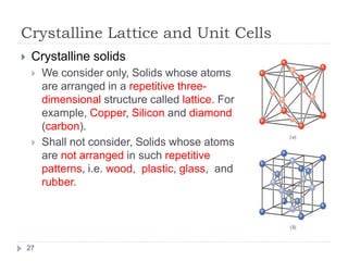 Solid state physics | PPTX