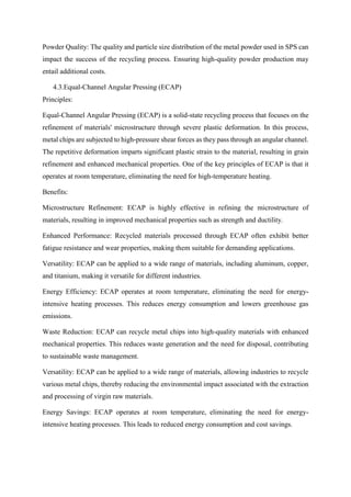 Solid State Recycling Processes to Reuse Metal Chip111111.docx
