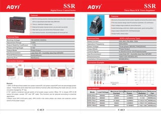 Solid state relay_catalog | PDF