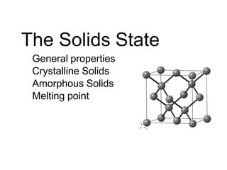 Solid state | PDF