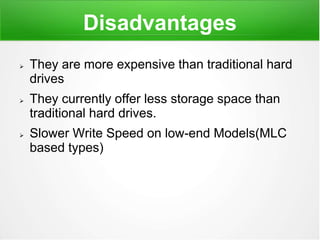 Solid state solid state drives | PPT