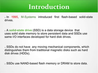 Solid state solid state drives | PPT