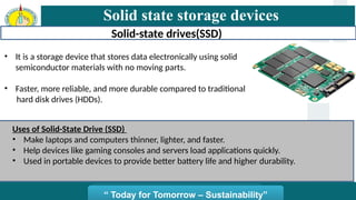 Solid state storage devices magnetic optical and solid state | PPTX