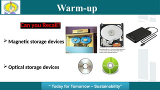 Solid state storage devices magnetic optical and solid state | PPTX