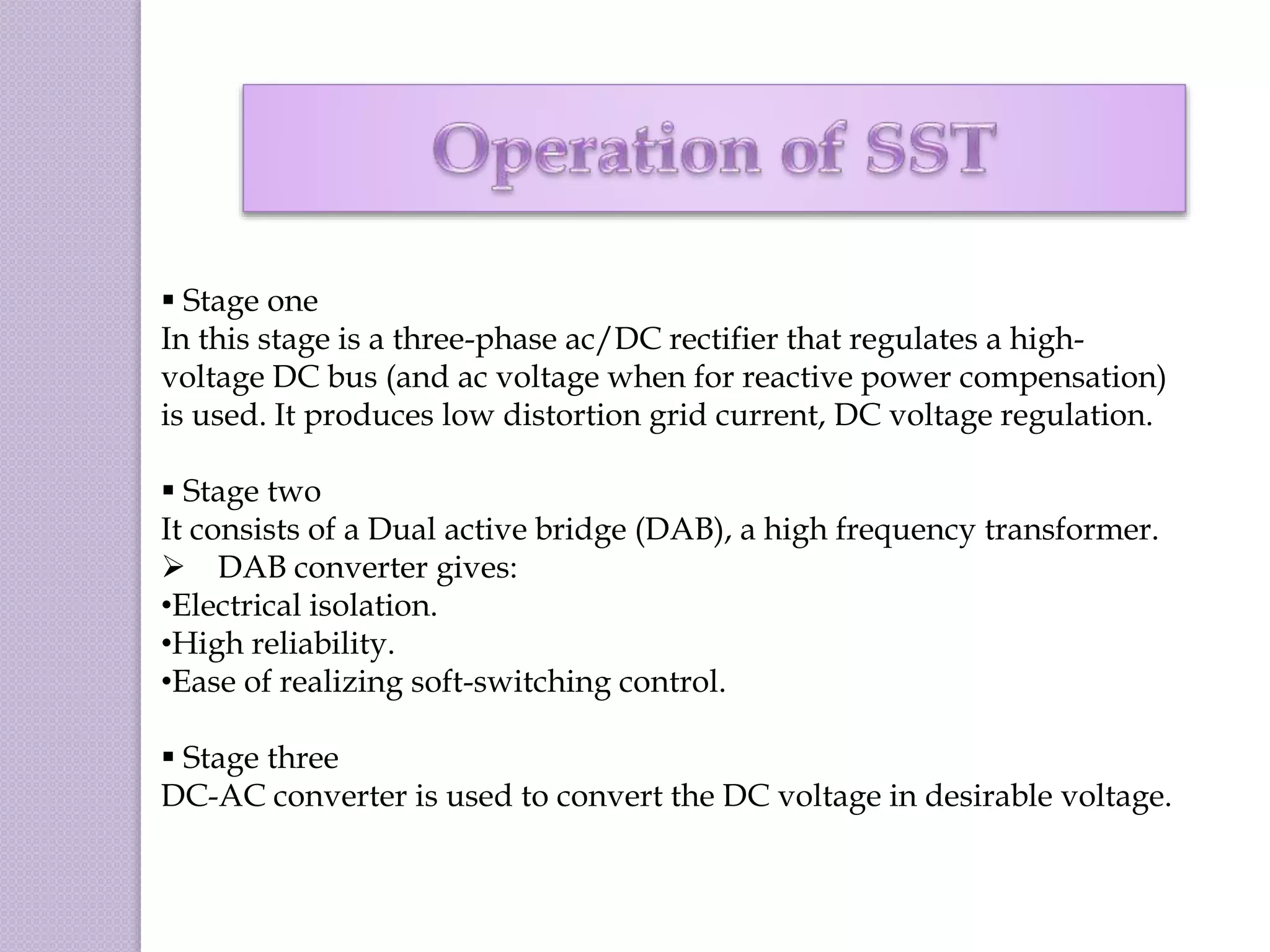 Solid state transformer | PPTX
