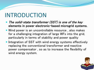 Solid state transformer ppt | PPTX